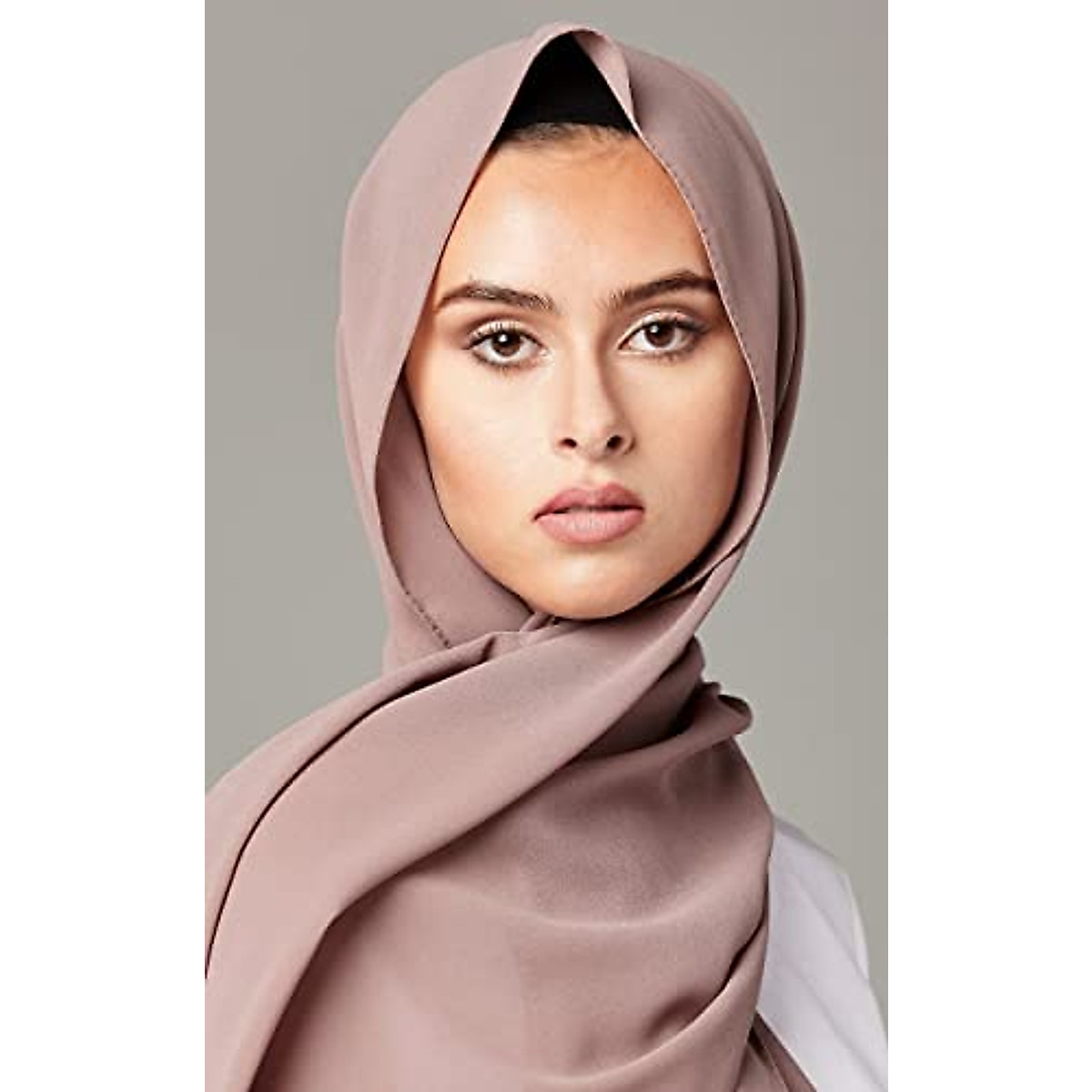 NOOR 5 pcs Hijab Scarfs for Women - Premium Quality Chiffon Hijab, Soft and Lightweight. Hijab Gift Box - 5 Colors Set (Mix Colors 1)