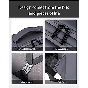 Livreo Backpacks for travelers, backpacks for business negotiations, backpacks for men at work, laptop backpacks, college backpacks.This is a multi-purpose backpack with USB(15.6-inch black)