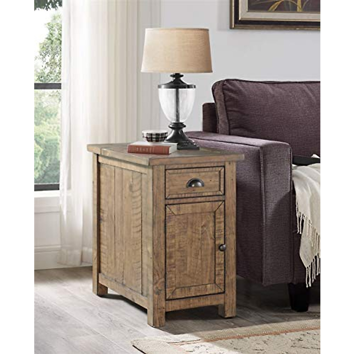 Martin Svensson Home Monterey, Chairside Table, Reclaimed Natural