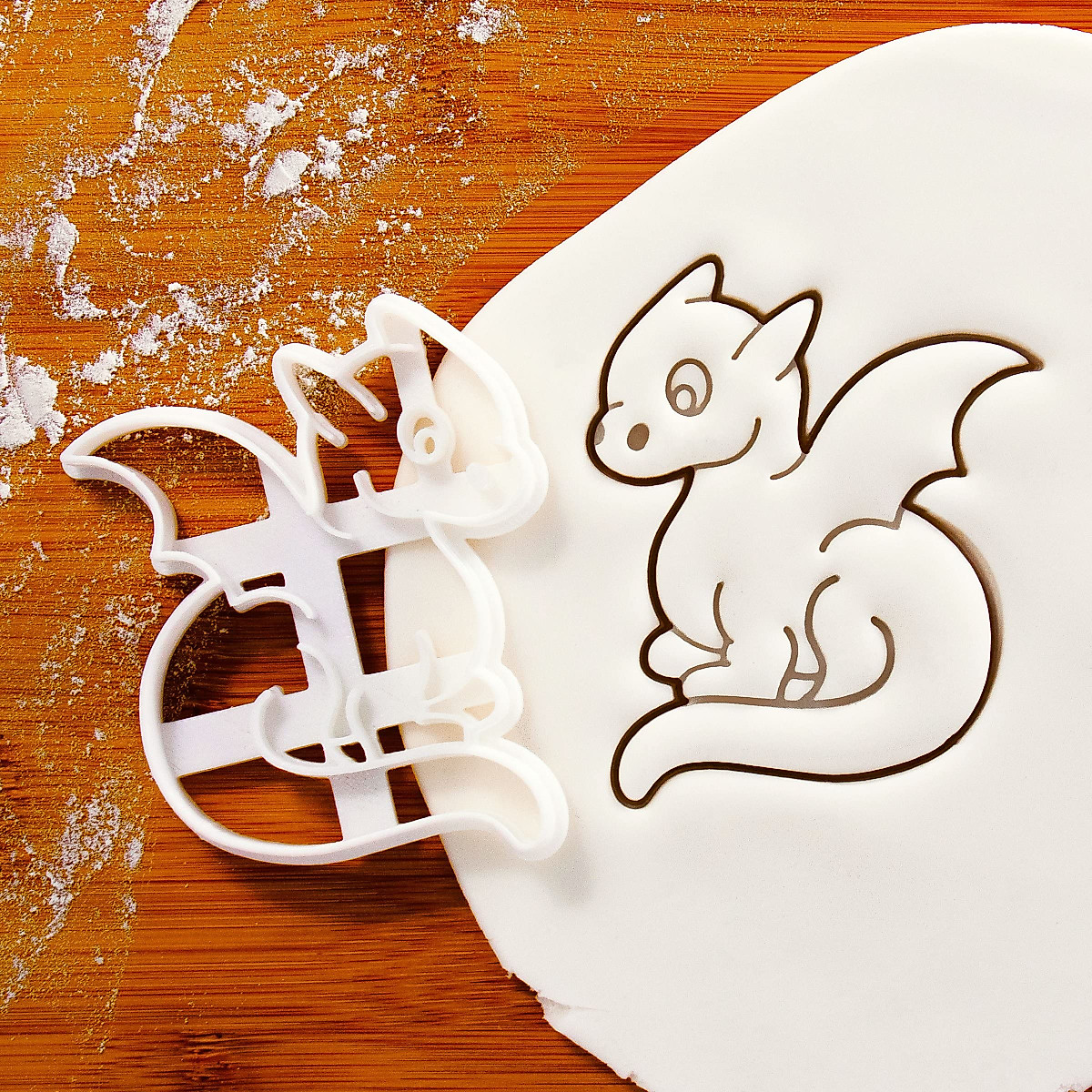 Baby Dragon cookie cutter, 1 piece - Bakerlogy
