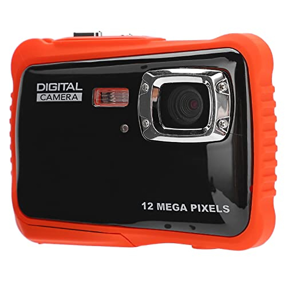 HD Digital Camera, Cute 12MP Kids Camera Compact for Gift for Toy(Black)