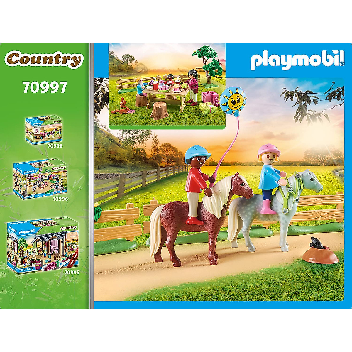 Playmobil Pony Farm Birthday Party