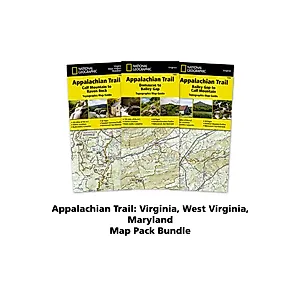 Appalachian Trail: Virginia, West Virginia, Maryland [Map Pack Bundle] (National Geographic Trails Illustrated Map)