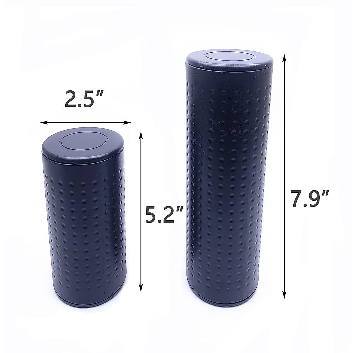 Jiayouy Hand Percussion Shakers Rhythm Percussion Instrument Accompaniment, for Studio, Band, Drummers Black (Medium)