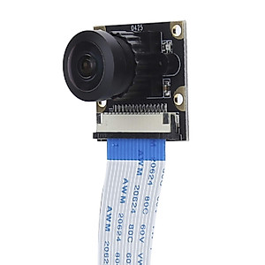 S erounder 8MP 160 Degree Wide Angle Camera Module for IMX219 Components Accessories(Black)