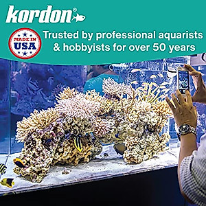 Kordon NOVAQUA Plus - Freshwater & Saltwater Aquarium Water Conditioner – Instantly Detoxifies Chlorine, Chloramines, & Heavy Metals, Replaces Fish Slime Coat, Reduces Fish Stress, 1-Gallon