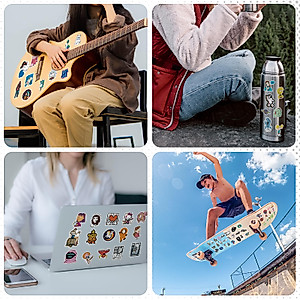 Arme Stickers Pack, 400 PCS Cool Stickers Decals, Random Sticker for Waterbottles Laptop Computer Vinyl Waterproof Sticker, Skateboard Stickers for Adults