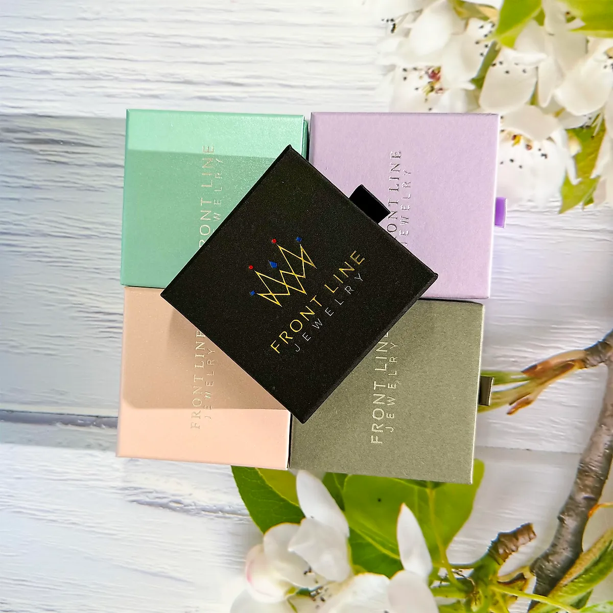 Women's Daisy Flower Bracelets feature a beautiful daisy flower on a blue copper cuff with an open-ended flower cuff design. These copper bracelets are adjustable for a perfect fit—BNF-06.