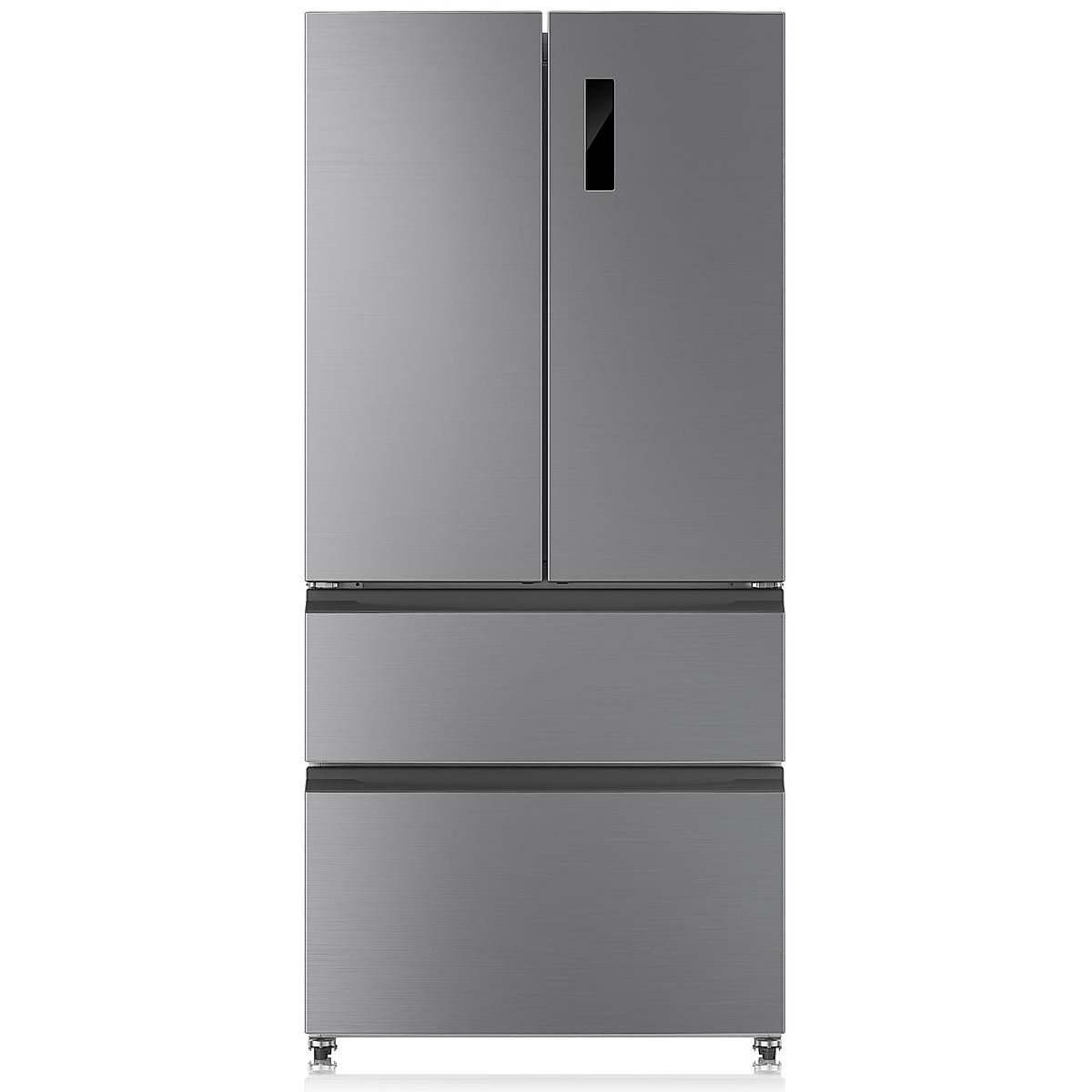 DYTesa 33 Inch Large Capacity French Door Refrigerator, 18.75 cu.ft Refrigerator with 2 Doors & 2 Drawers, Full Size Bottom Freezer Kitchen Fridge, Automatic Defrost, LED Lighting