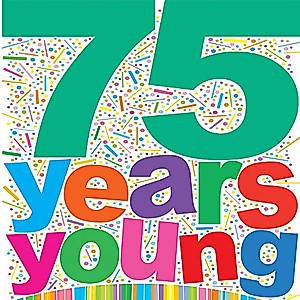 Happy 75th Birthday Greeting Card | Made in America | Eco-Friendly | Thick Card Stock with Premium Envelope 5in x 7.75in | Packaged in Protective Mailer | Prime Greetings