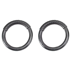 NOLITOY Gymnastic Rings Gymnastic Rings, Pull Up Exercise Rings Non- Slip Training Rings for Home Gym Full Body Workout Exercise Rings