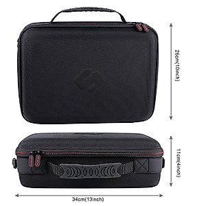 Smatree 9.7L Hard Carrying Case Compatible for DJI Mavic Platinum/DJI Mavic Pro Fly More Combo(Not fit for Mavic 2 pro/2 Zoom)