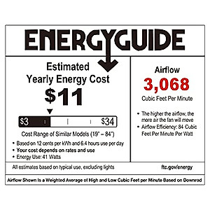 RIVER OF GOODS Tiffany-Style Stained Glass Ceiling Fan - 52" L x 52" W - Rich Barnwood/Light Driftwood Fan Blades