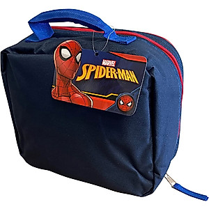 Spider-Man Insulated Lunch Bag (Navy Blue-Red)