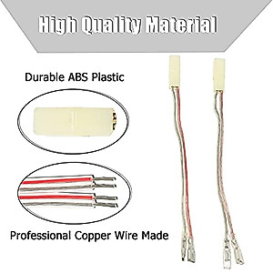 RED WOLF Car Dash Tweeter Speaker Wire Harness Connector Plug for 2014-2018 Nissan Rogue, 2008-2017 Nissan Maxima Murano Pathfinder Altima Model