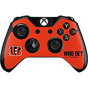 Skinit Decal Gaming Skin Compatible with Xbox One Controller - Officially Licensed NFL Cincinnati Bengals Team Motto Design