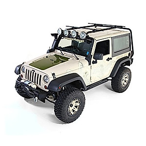 Rugged Ridge | Sherpa Roof Rack | 11703.01 | Fits 2007-2018 Jeep Wrangler JK 2-Door