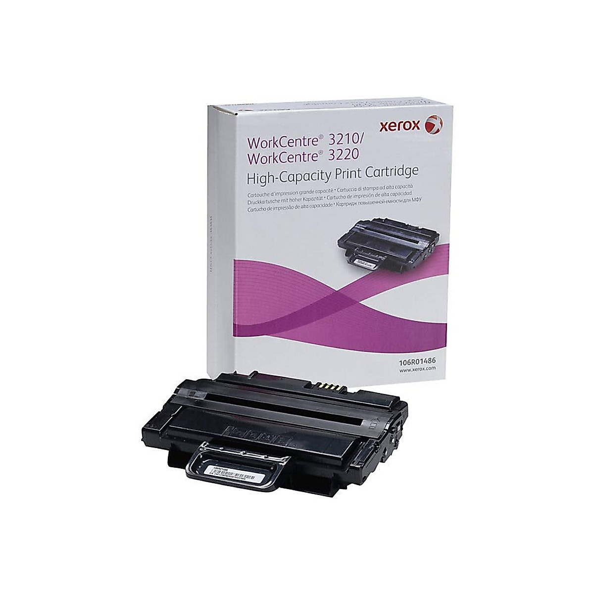 Xerox WorkCentre 3210/3220 Black High Capacity Toner-Cartridge (4,100 pages) - 106R01486