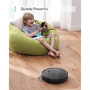 eufy BoostIQ RoboVac 11S MAX, Robot Vacuum Cleaner, Super-Thin, 2000Pa Super-Strong Suction, Quiet, Self-Charging Robotic Vacuum Cleaner, Cleans Hard Floors to Medium-Pile Carpets, Black