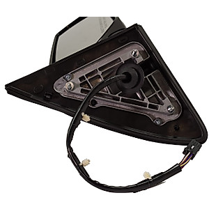 Kool Vue Right Power Heated Mirror for Chevrolet Tahoe Suburban 2015-2020 Power Fold With Signal Light, Memory & Puddle Lamp; Without Blind Spot Monitor & Auto-Dimming Chrome w/o Object Sensor