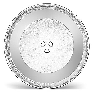 Microwave Plate Replacement for GE WB49X10129 Microwave Glass Turntable 12 3/4 Inch
