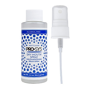 PRO-SYS® Dry Mouth Spray, Alcohol-Free, Sugar-Free, Mild Mint, 2 fl. oz. – 1 Bottle
