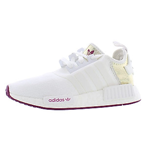 adidas Originals NMD R1 Womens Shoes Size 8, Color: White/Berry/Gold