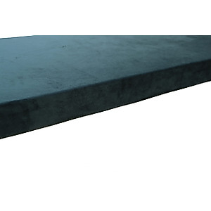 Jininworl Velvet Custom Size Bench Cushion, Bay Window Sofa Garden Cushion, High Resilience Upholstery Foam Long Chair Cushion Sofa Pads Outdoor/Indoor Patio Furniture (Green, 60" x 16" x 2")