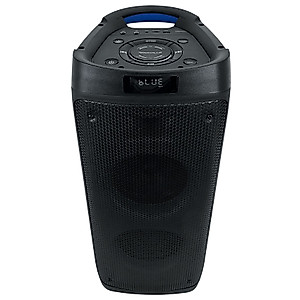 Rockville BASS Party 65 1200w Battery Powered LED Bluetooth Speaker Mic Input, Black