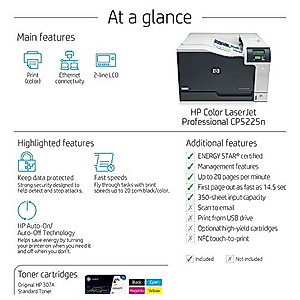HP Color LaserJet Professional CP5225n (CE711A)