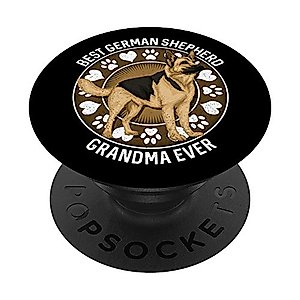Best German Shepherd Grandma Ever PopSockets Grip and Stand for Phones and Tablets