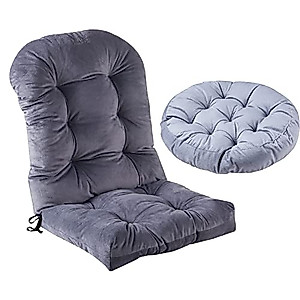 Big Hippo Adirondack Chair Cushion + Round Floor Cushion