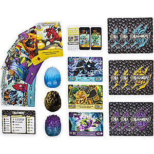 Dragamonz, Dragon Multi 3-Pack, Collectible Figure and Trading Card Game, for Kids Aged 5 and Up