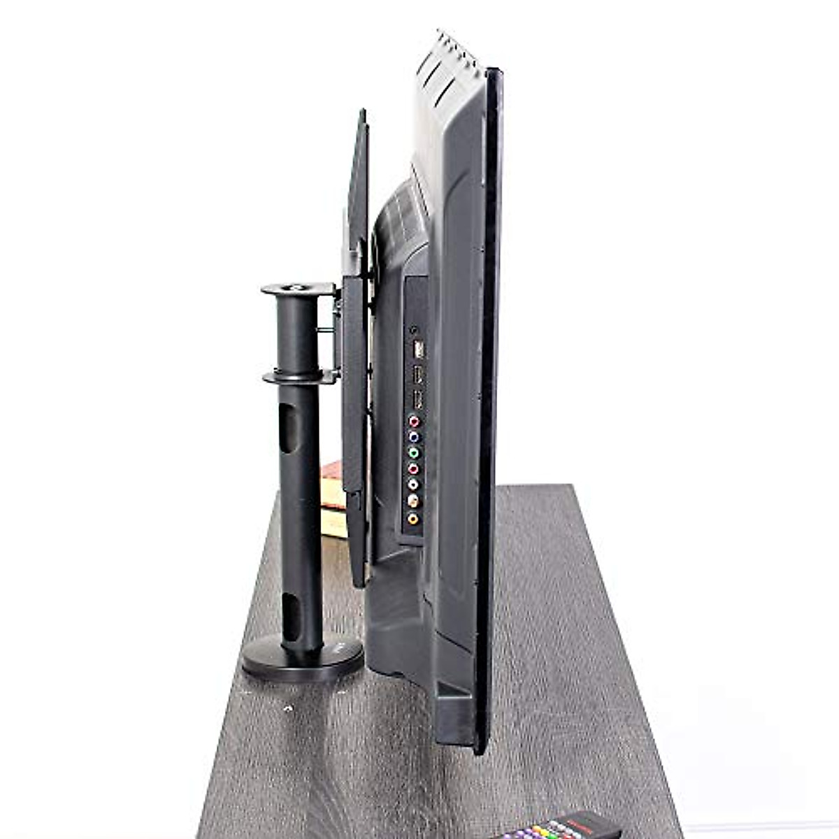 VIVO Swivel Bolt-Down TV Stand for 32 to 55 inch Screens, Desktop VESA Mount, Sturdy Tabletop TV Display STAND-TV00M4