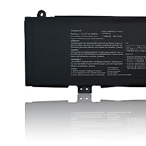 Anepoch C41N2013 Laptop Battery Replacement for Asus ROG Strix G15 G513 G513IM G17 G713 G713IM G713QM Rog Strix Scar 15 G533 G533QM G533QR 17 G733 G733ZM Zephyrus G15 GA503 S17 GX703 M16 15.4V 90Wh