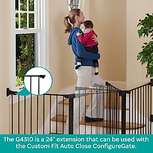 KidCo Hearth Gate Extensions - Baby Gate Extension Kit - Stress Free