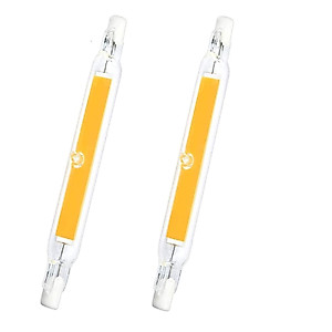 Lxcom Lighting R7s LED Bulb 118mm 20W Double Ended LED Bulbs 120V J Type R7s Floodlight 150W Halogen Bulb Replacement Warm White 3000K Landscape Lights,2 Pack