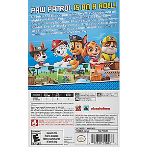 Paw Patrol: On a roll! (Nintendo Switch)
