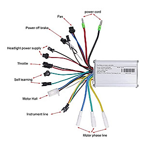 Pegau 350w Brushless Motor Controller, High Temperature LED Display for Electric (36V)