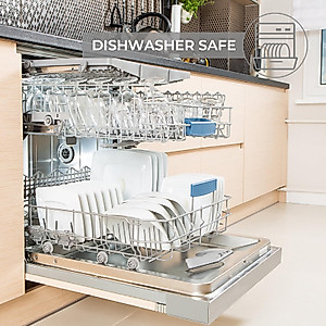 Eathtek Small Mason Jars 8oz/240ml with Regular Lids, 6 Pack Glass Canning Jars With Labels, Mini Glass Jars for Jam Jelly Spice Honey Herbs, Wedding Shower Favors Food Storage Candle Jars