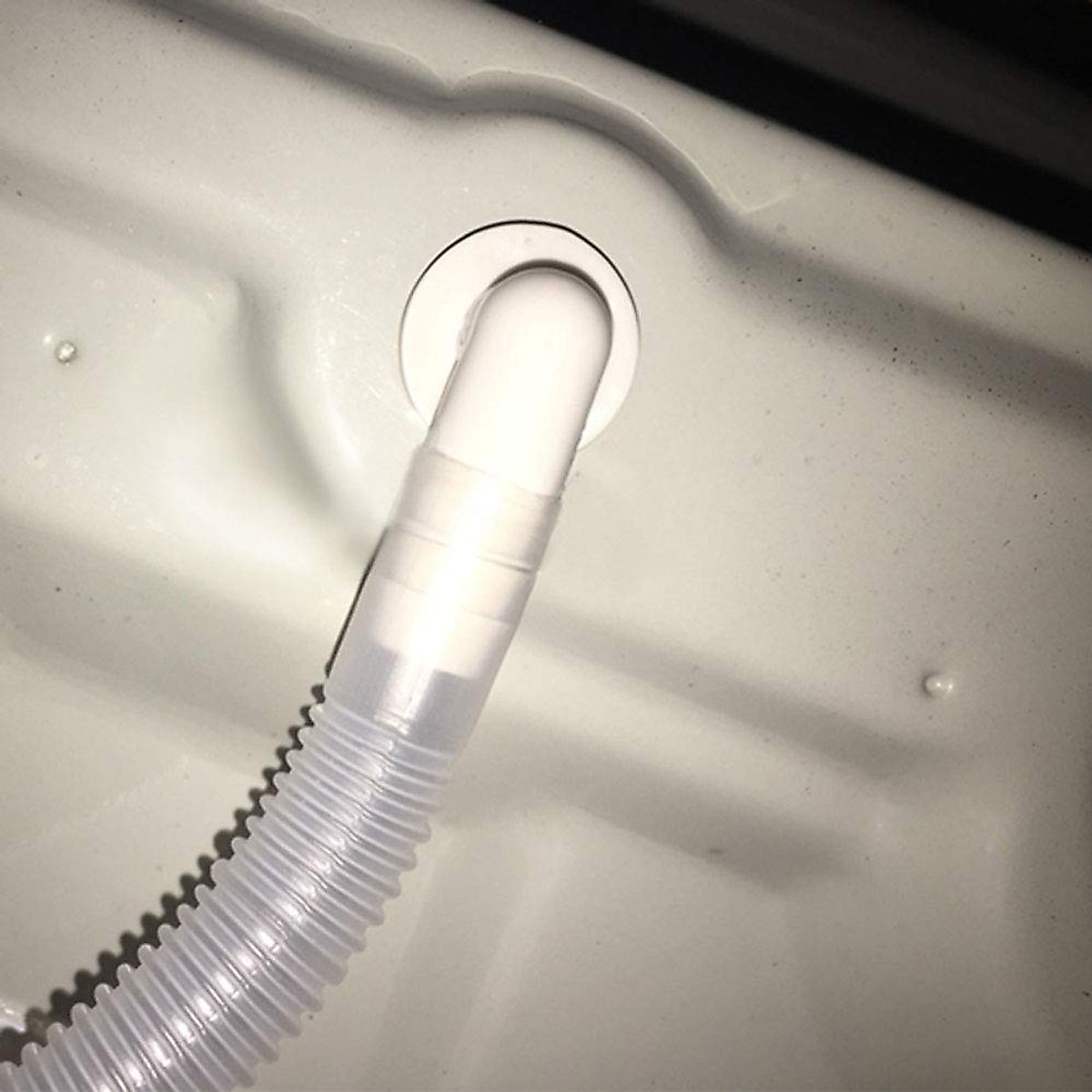 E-outstanding Air Conditioner Drain Connector 2PCS 3/5 Inch AC Drain Hose Elbow Fitting with Rubber Ring for Window AC and Mini Split Units