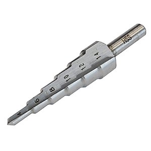 Faithfull FAISD412 HSS Cone Step Drills 4-14mm x 2mm
