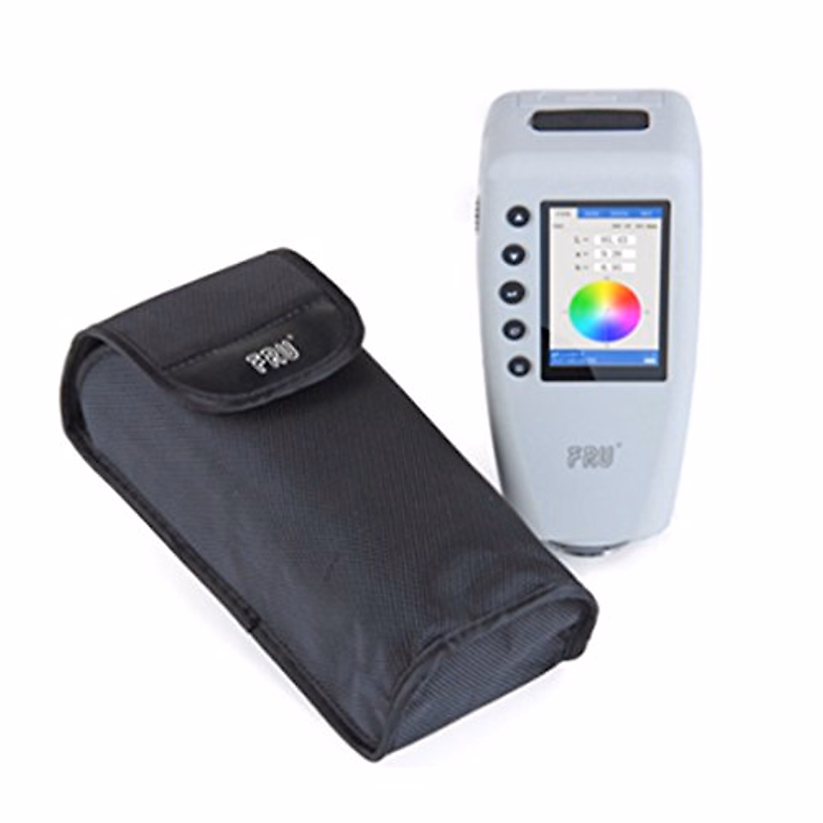 CNYST Colorimeter Color Meter with Switchable Aperture 4mm/8mm TFT True Color Display Screen Data Storage Function