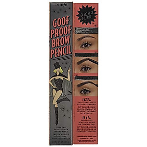 Benefit Goof Proof Brow Pencil - # 5 (Deep) 0.34g/0.01oz