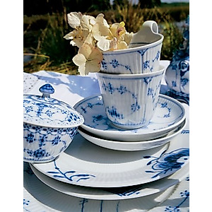 Royal Copenhagen Musselmalet Ribbed Egg Cup