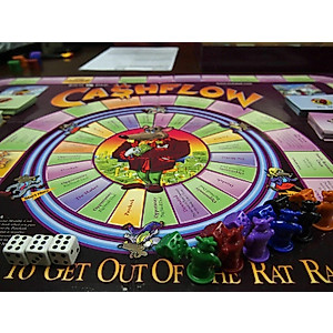The Rich Dad Cashflow 101 202 No More Rat Race - Rich Dad Board Game Family Toys Robert Kiyosaki Cash Flow Personal Finance Investing Education Knowledge - Key to Success