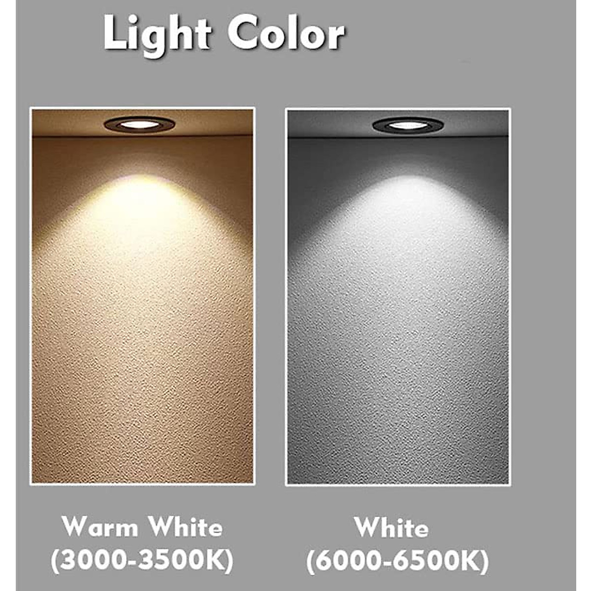 2-Pack 1.5W LED Cooker Range Hood Bulb Light 12V DC 60mm Hole Closet Light Undercabinet Light Recessed Downlight Clear Glass 20W Halogen Equivalent (Warm White 3000K)