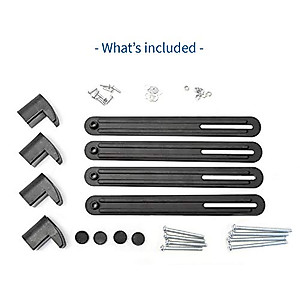 VIVO Adapter VESA Mount Kit for 20 to 30 inch LED LCD Monitor Screen, 75mm and 100mm mounting Bracket, Stand-VAD1