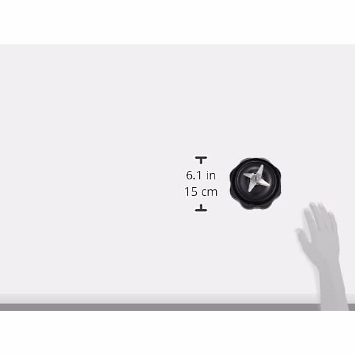 nutribullet Blender Combo Easy Twist Blade.5 lbs, Black/Stainless Steel