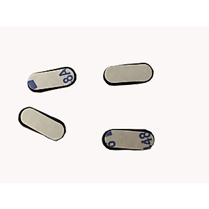 YCLM Replacement Rubber Feet Compatible with Dell Latitude E7440 7240 7250 7450 Series Bottom Foot Cover Clack 4PCS/Set